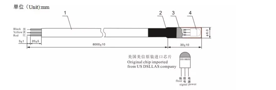 Heraeus PT100 Temperature Sensor - Precision Platinum Resistor