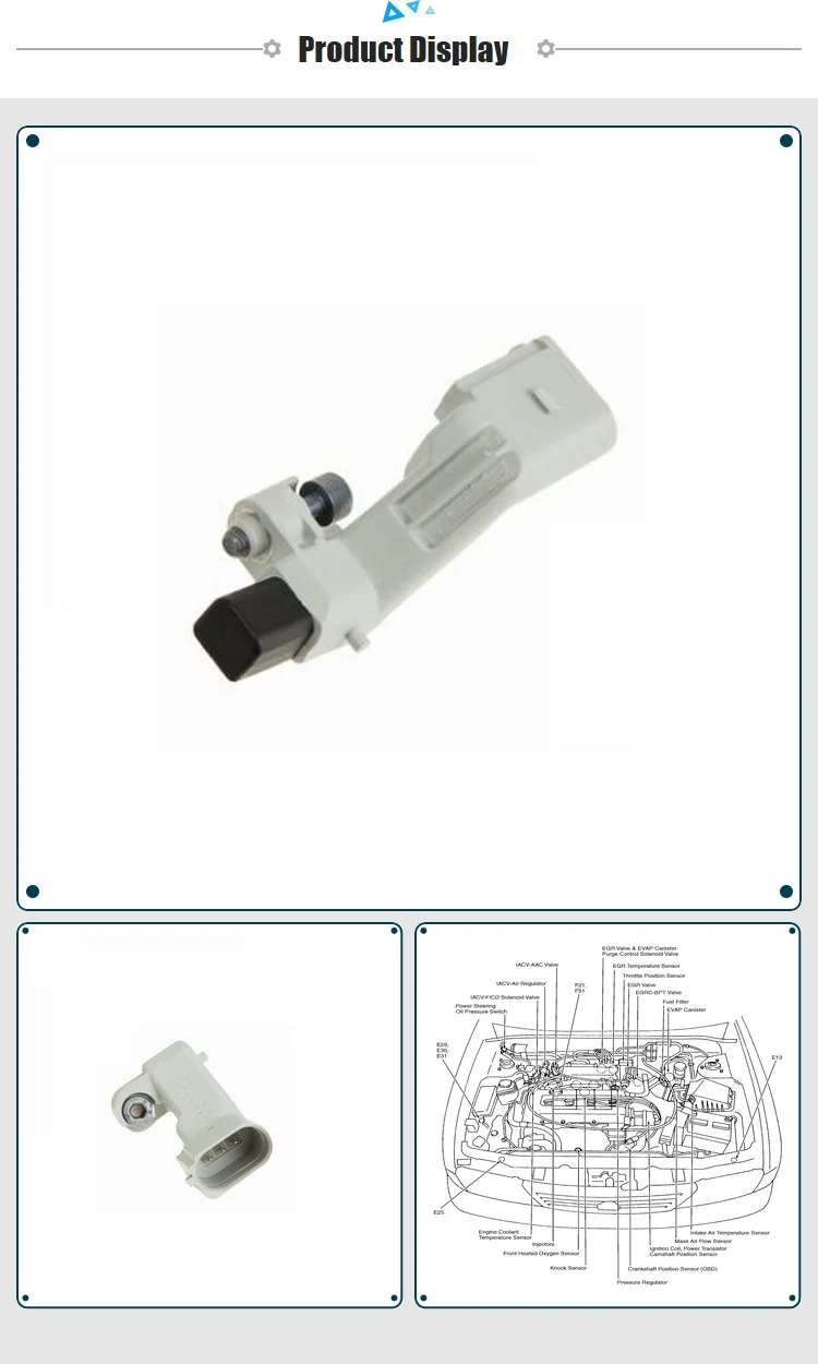 Crankshaft Position Sensor 03C906433A 03C906433E 032906433 PC843 ...