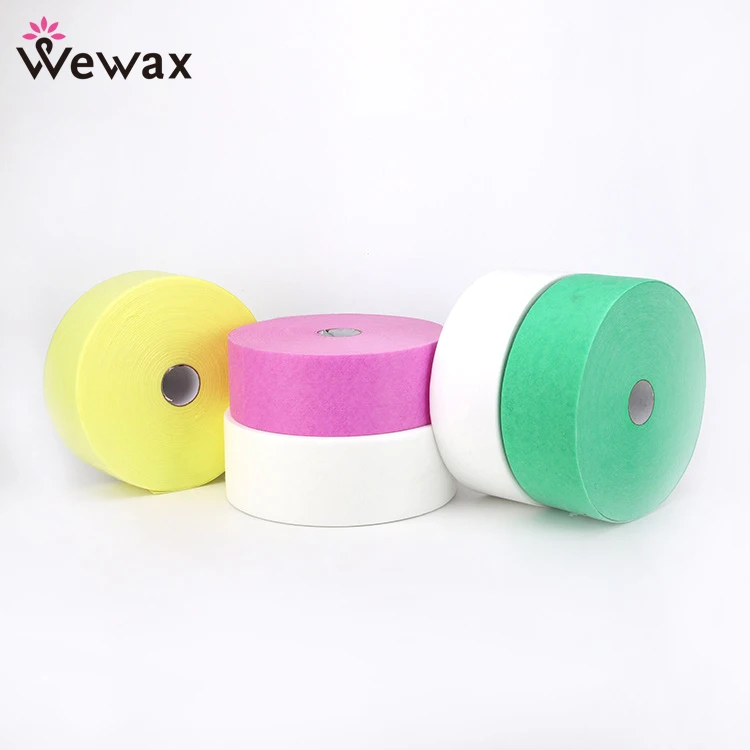 Factory Direct Non Woven Wax Roll Depilatory Paper Rolls Waxing Strip ...