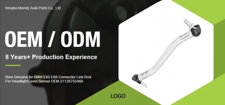 Connector Link Rod Headlight Level Sensor OEM 31126755466 for BMW E65 E66