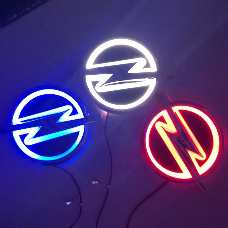 Led Car Logo Sign Front Grille Badge Brand 3d 4d 5d Car Led Logo Car ...
