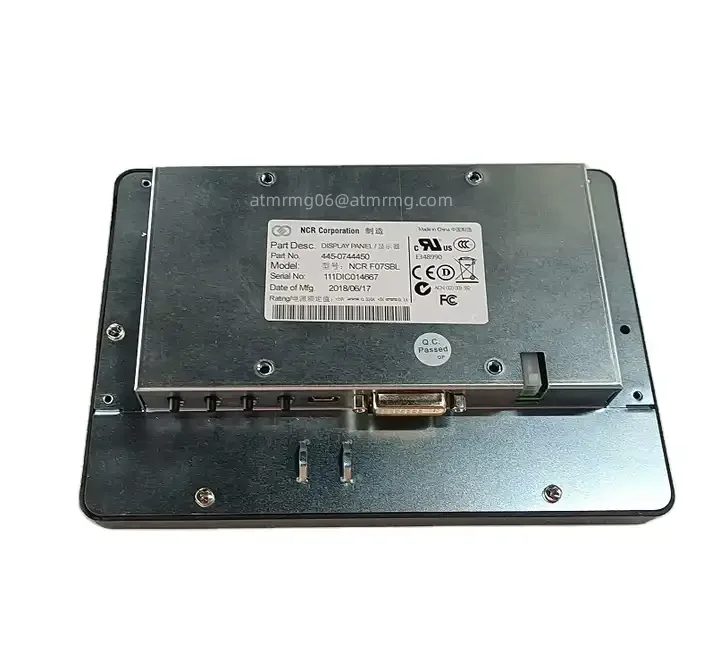 ATM Machine Spare Parts NCR SelfServ Compact Operator Panel COP 7 Inch ...