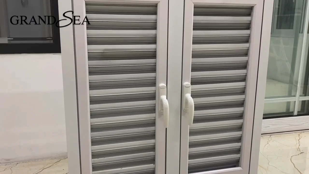 Double Tempered Glass Security Bathroom Interior House Aluminum ...