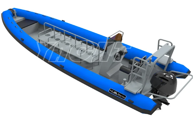 High Performance RHIB 860 Aluminum Hull Diving RIB ORCA Hypalon ...
