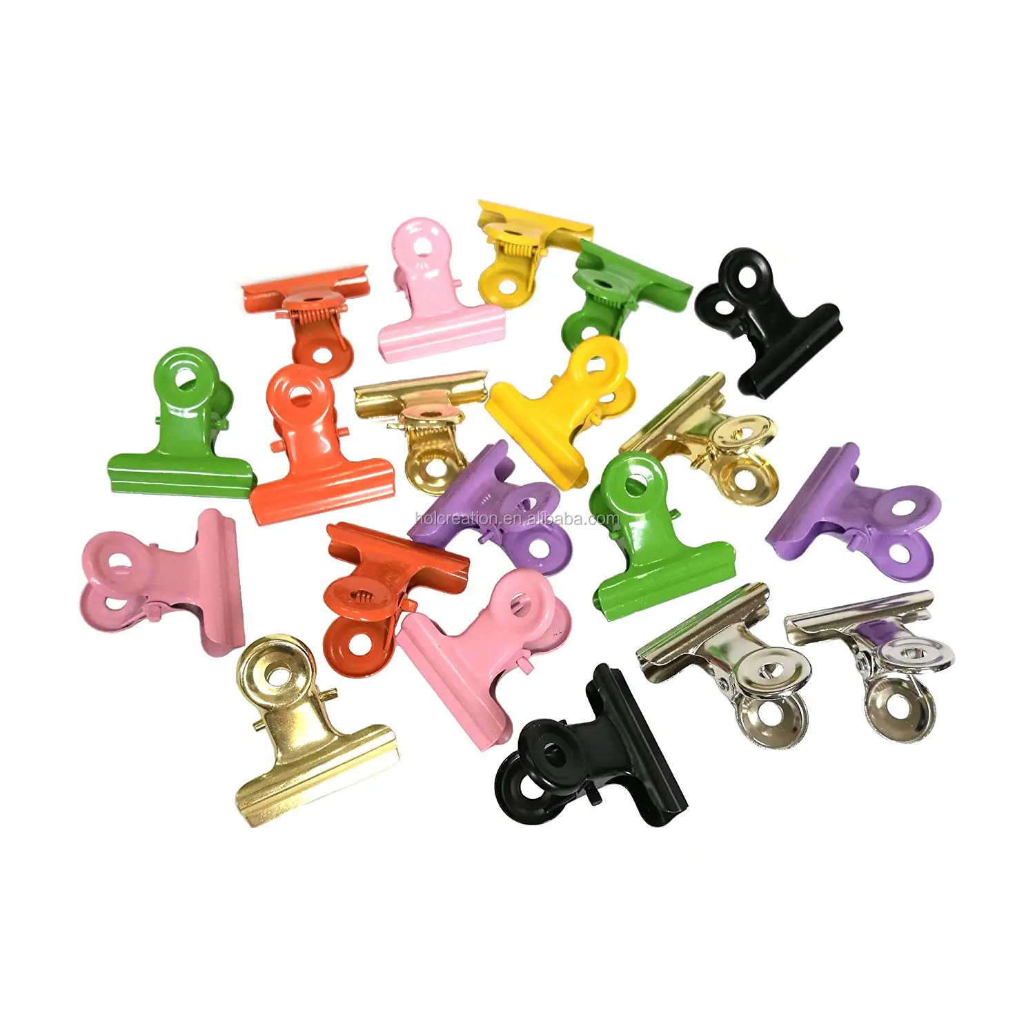 Promotional Stainless School Stationery Ticket Office Clips Bag Clamp ...