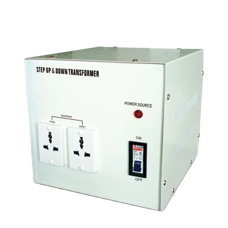 St-5000va 100v 220v 50hz 60hz Volt Step Up And Down Transformer ...