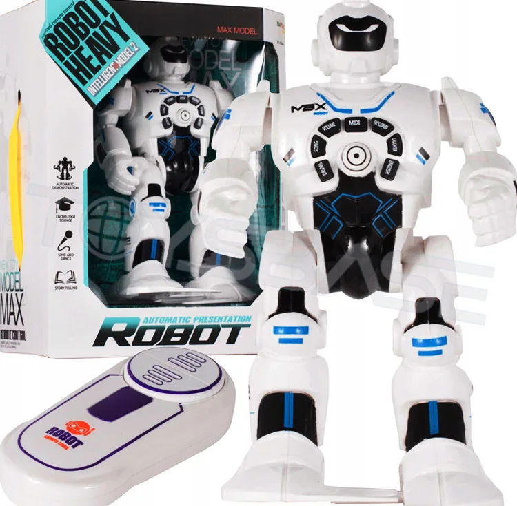 2 Channel Infrared Intelligent Humanoid Rc Robot Remote Control - Buy ...