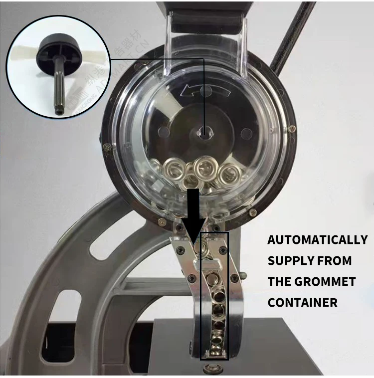 Bowery Grommet Machine Hand Tool Press Machine/ Semi-automatic Eyelet ...