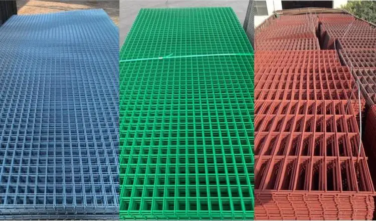 4mm Thickness Galvanized Iron Net Cattle Panel Coated Welded Wire Mesh ...