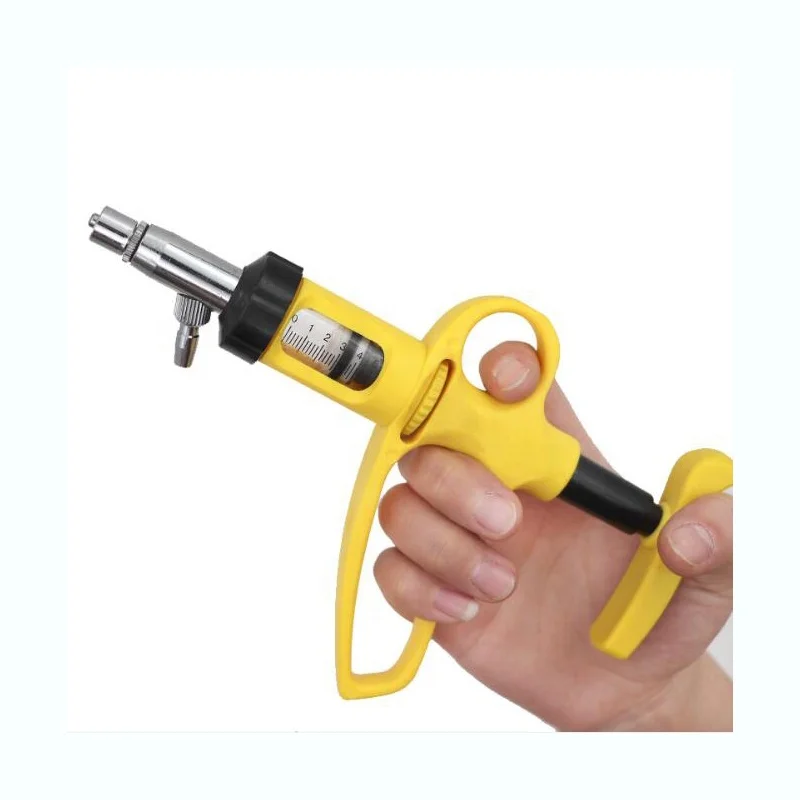 5ml Veterinary Plastic Animal Drencher Syringe Poultry Drneching ...