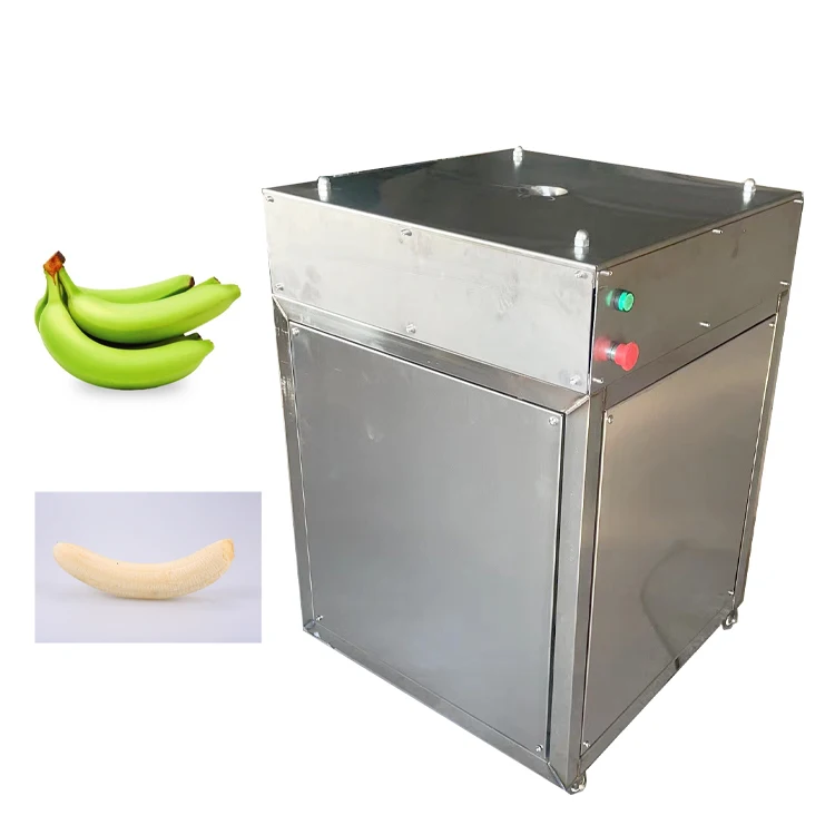 Small Plantain Banana Peeling Peeled Machine Green Banana Peel Off ...