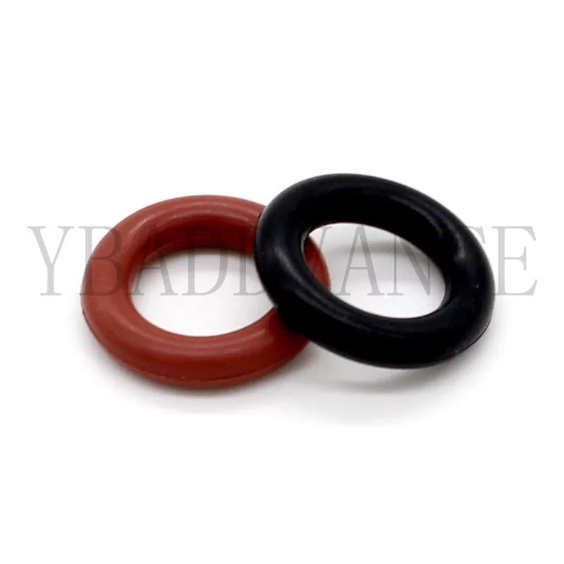 Asnu08 Black Rubber Fuel Injector Nozzles O Ring Kit For Japanese Car ...