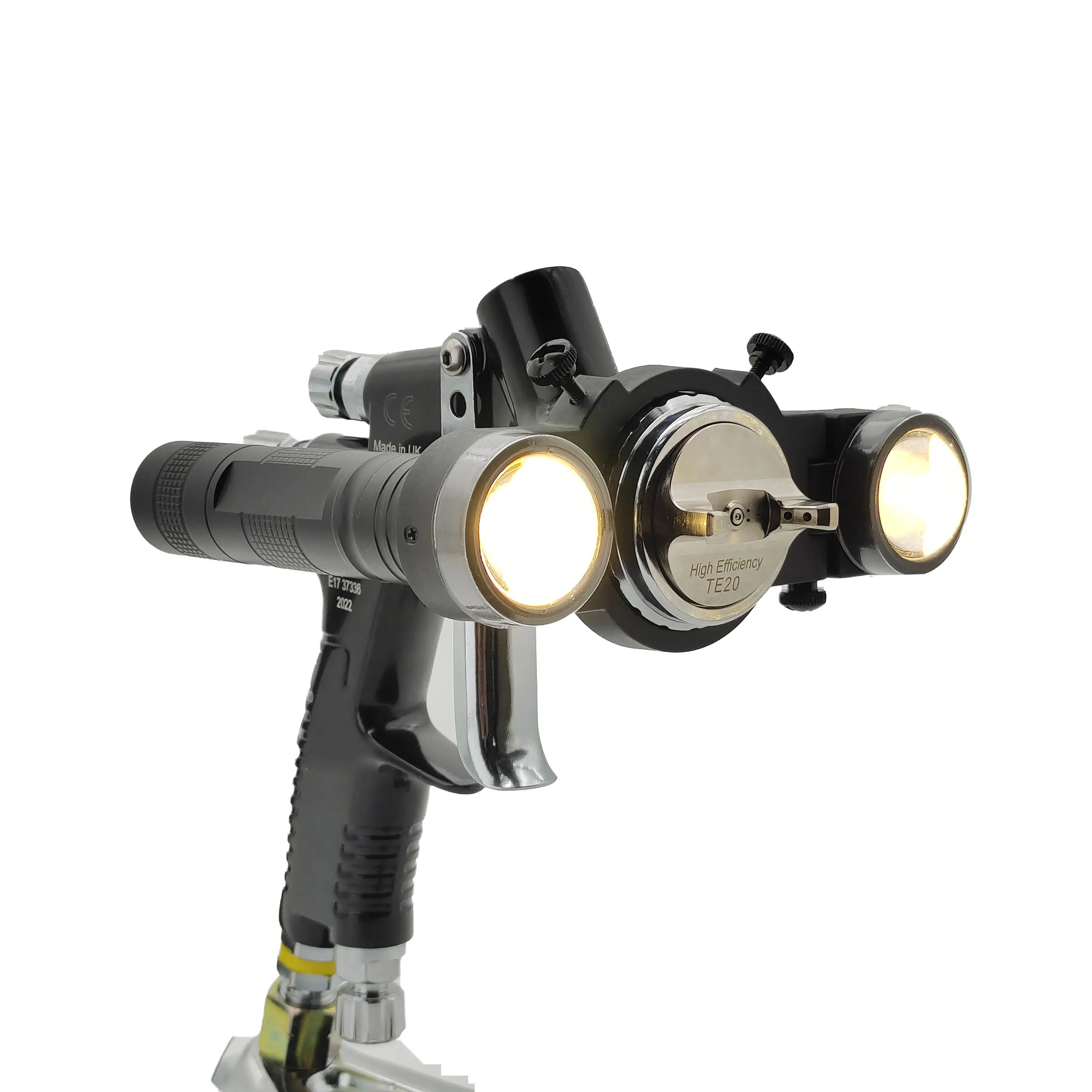 PAINT SPRAY GUN LIGHT - LED for Car Paint & Custom Support
