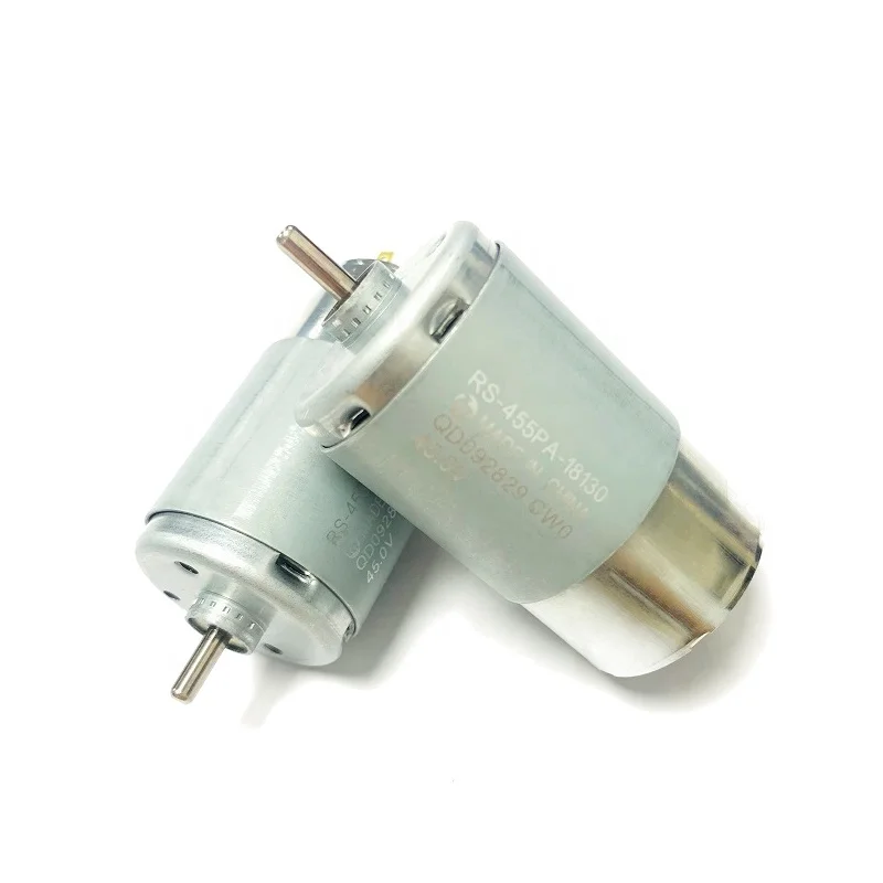 Mabuchi DC Motor 12V RS455PA 18130 - Customizable Dual Shaft Electric ...