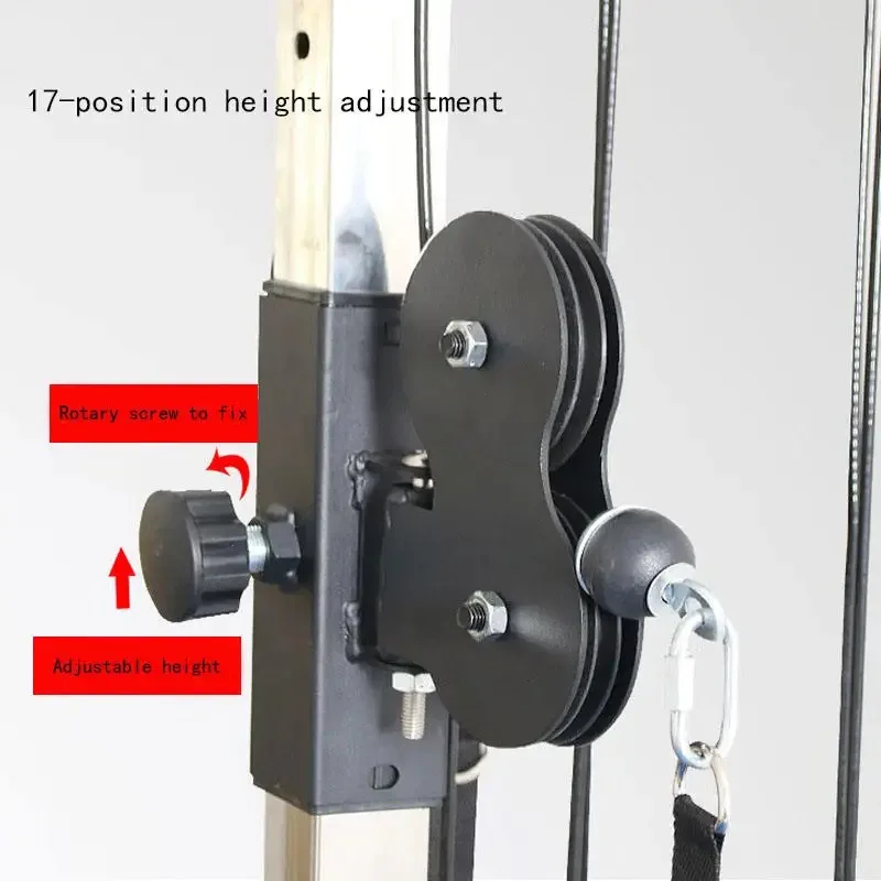 MXASONG Double Pulley System - Versatile Home Gym Equipment