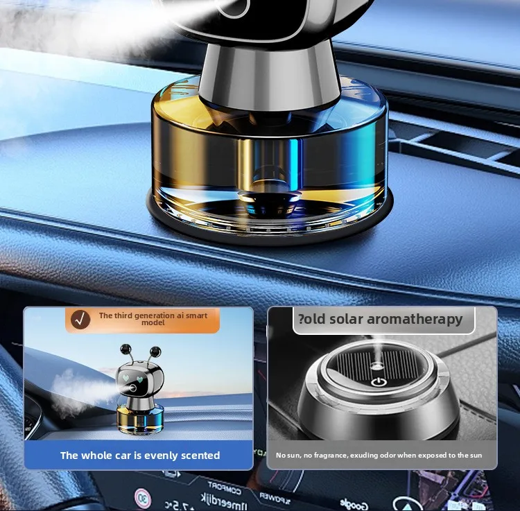 AI Smart Robot Spray Car Air Freshener Automatic Plastic Fragrance ...