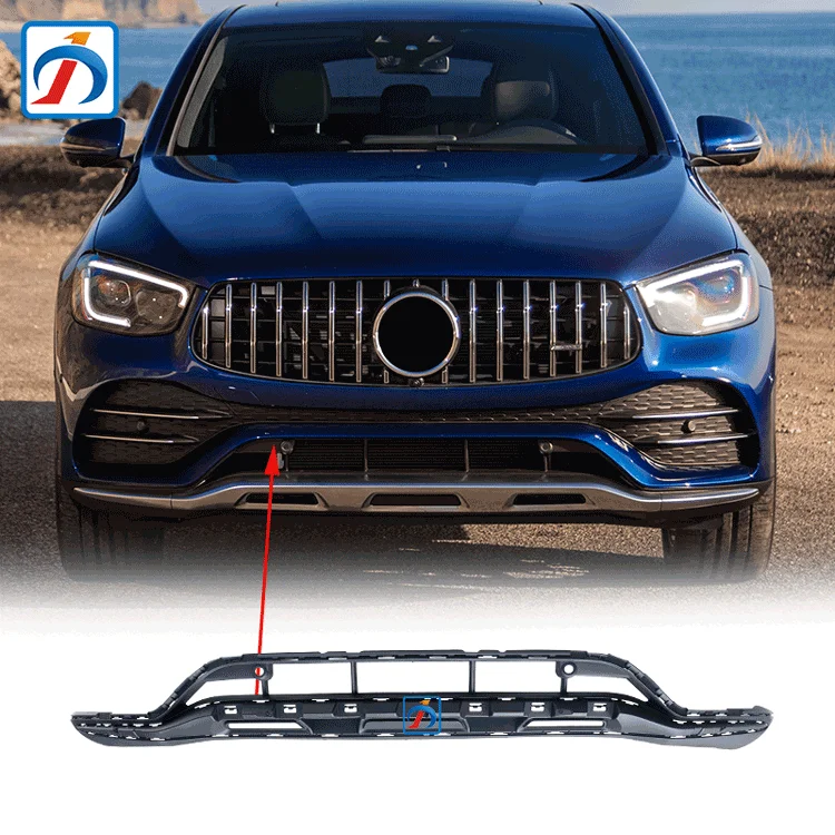 2019 GLC300 Coupe SUV W253 X253 Front Bumper Spoiler Lip 2538851304