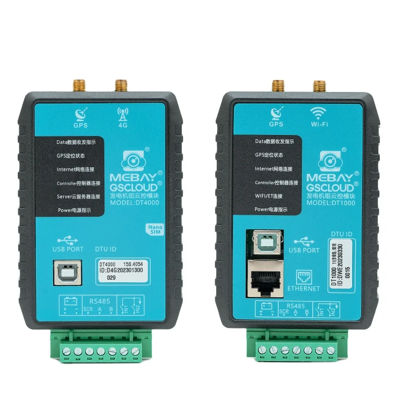 DT1000 DT4000 Remote Control Genset Controller WIFI ET 4G Cloud Module