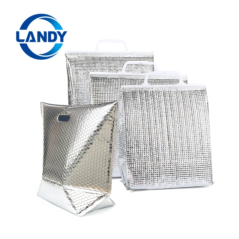 Biodegradable 12x17 Food Grade Thermal Chill Insulated Envelopes Silver ...