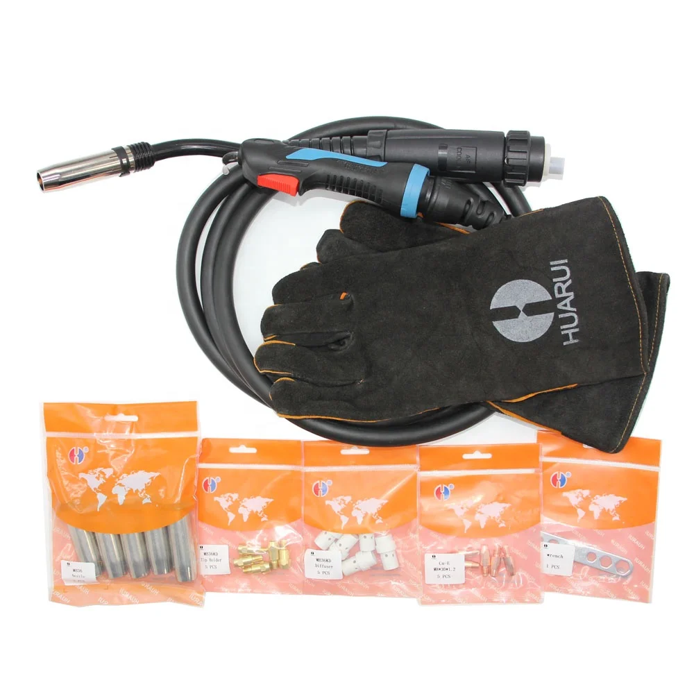 Huarui MB36KD Welding Torch - 3M BZL MIG 340A Air Cooled