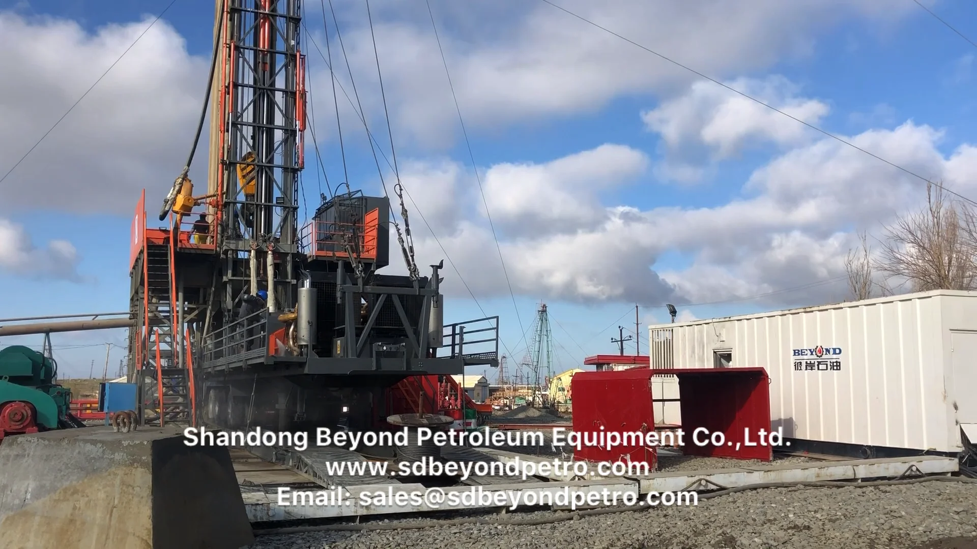 Xj250 Truck Mount Truck Mounted Rig Machine For Oil Water Well Drilling ...