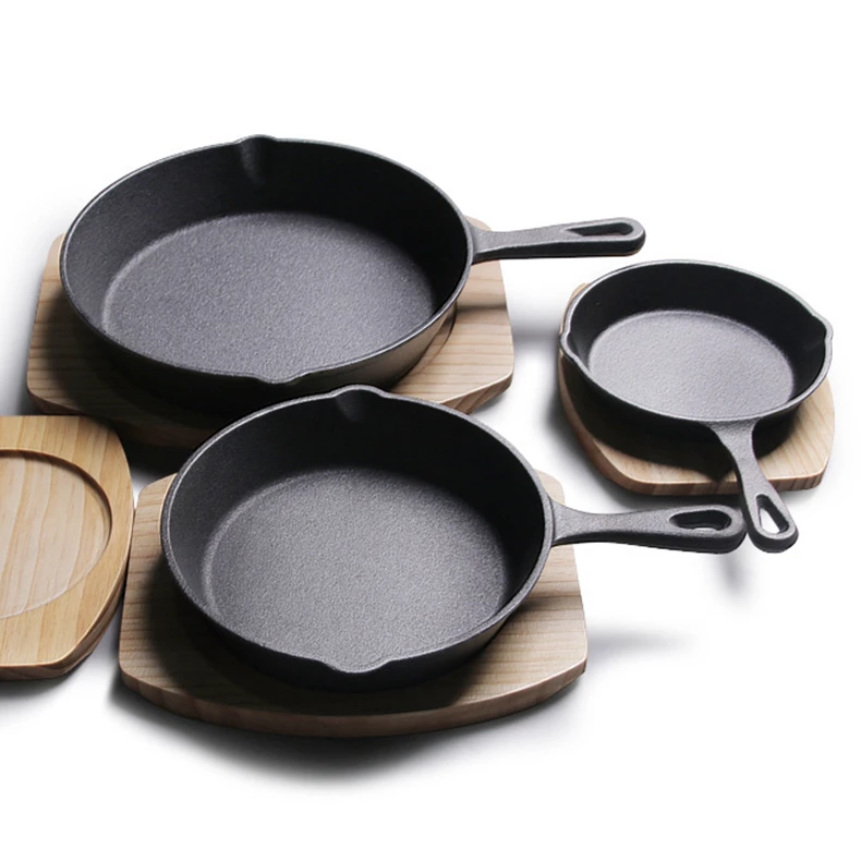 Mu New Hot Selling Flat Bottomed Frying Pan Newest Design 14-26cm ...