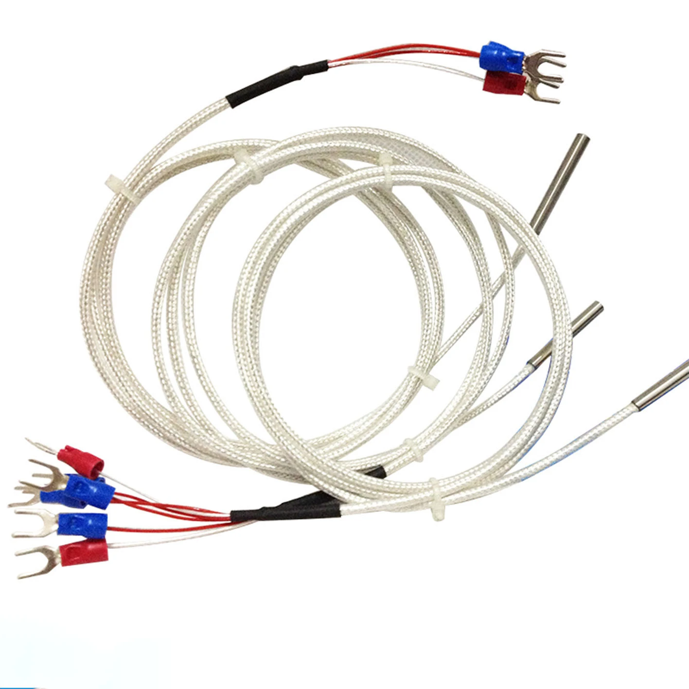 3 Wires 6 Wires Pt100 Pt1000 Temperature Sensor -50-500cc Dual Rtd ...