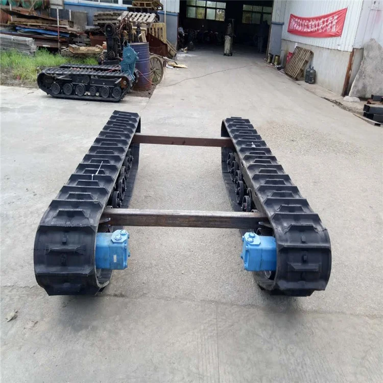 Customizable Rubber Track Undercarriage Chassis for Dumper Trucks