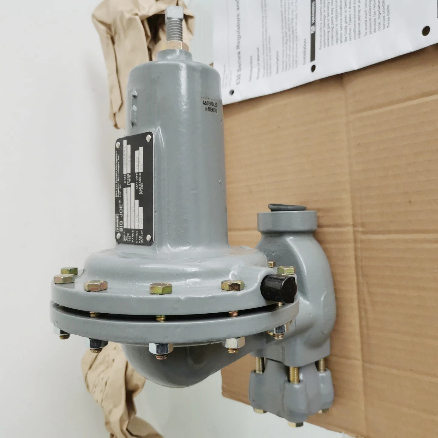 Skit Mount Package For Fisher 630 Pressure Reducing Regulators Pressure ...