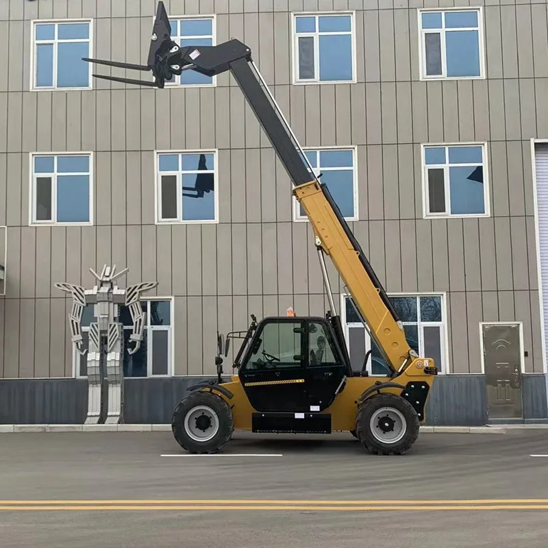 Multifunctional Telescopic Arm Forklift - High-Altitude Material Handling