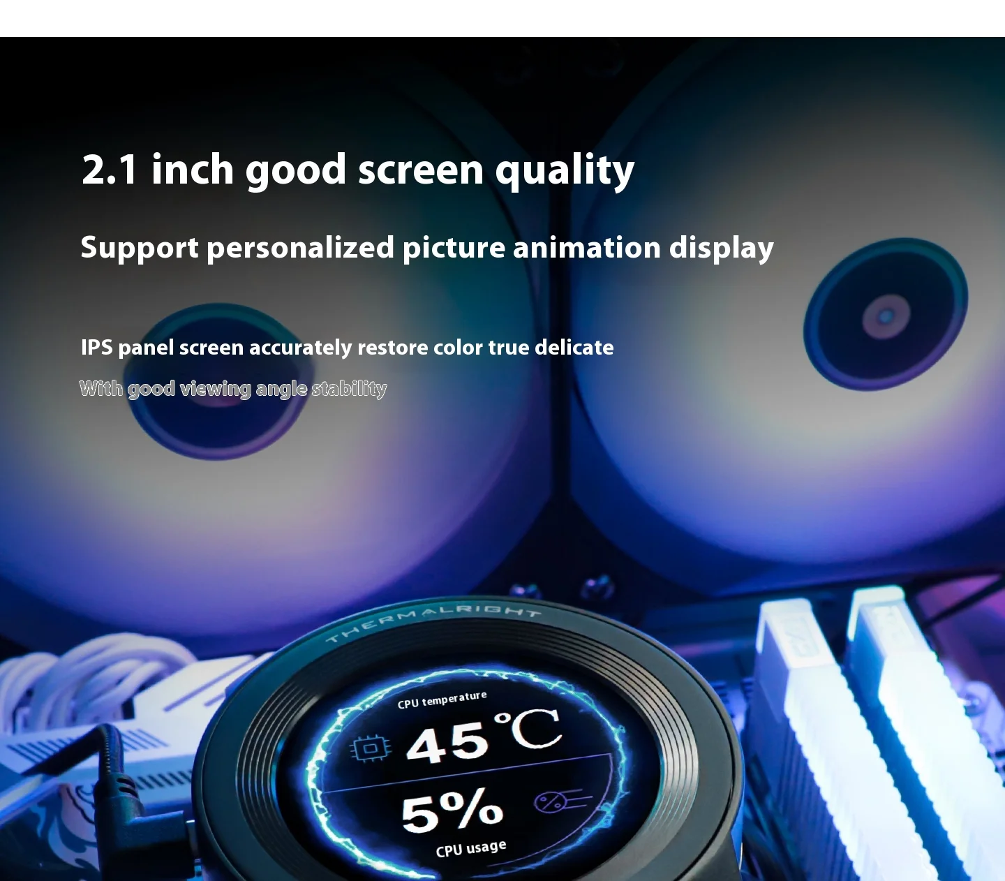Thermalright CORE VISION CV360 - Efficient Water Cooling