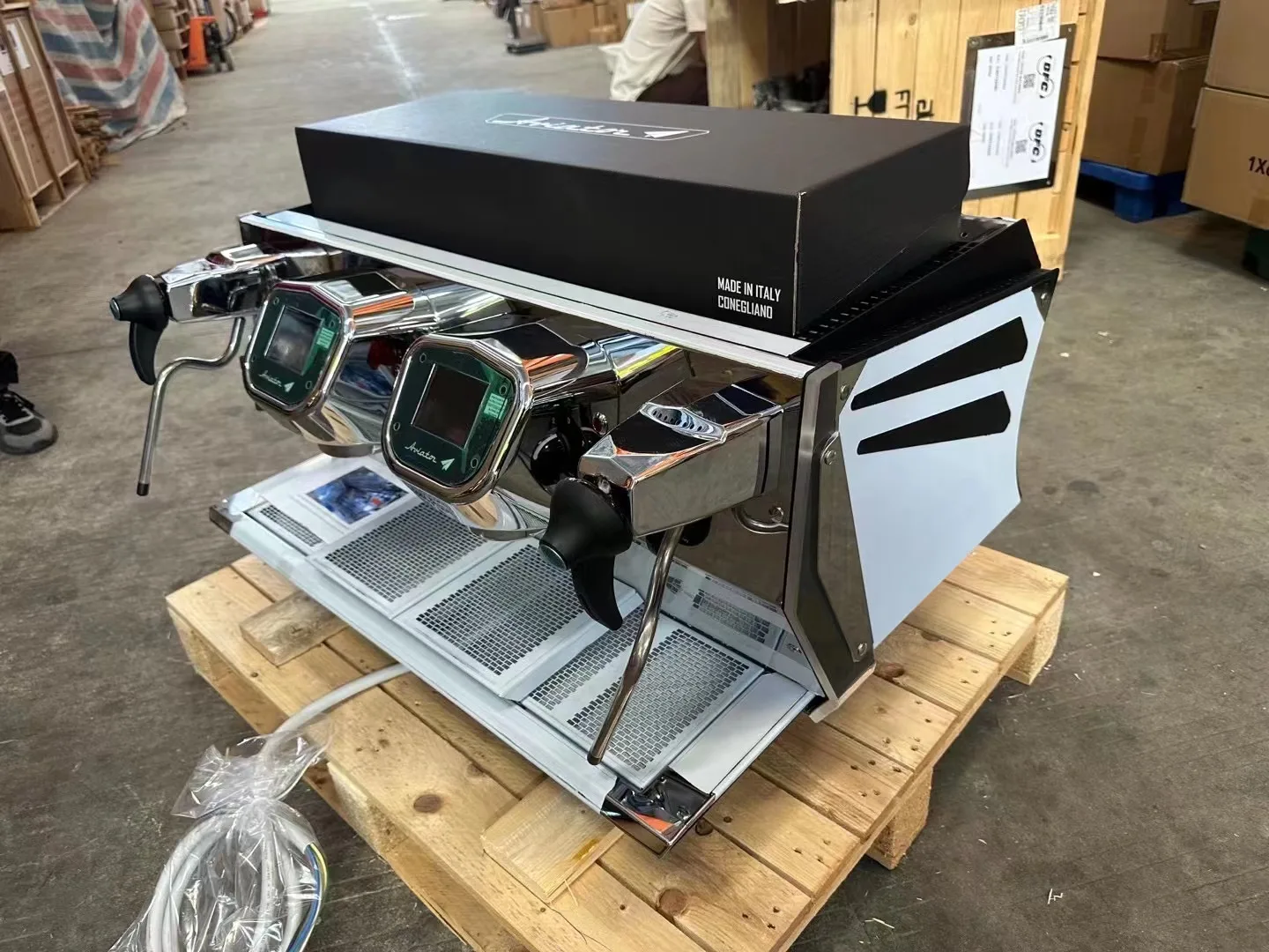 Italy Pandorra Aviator Branded Coffee Machine Automatic Espresso Coffee ...