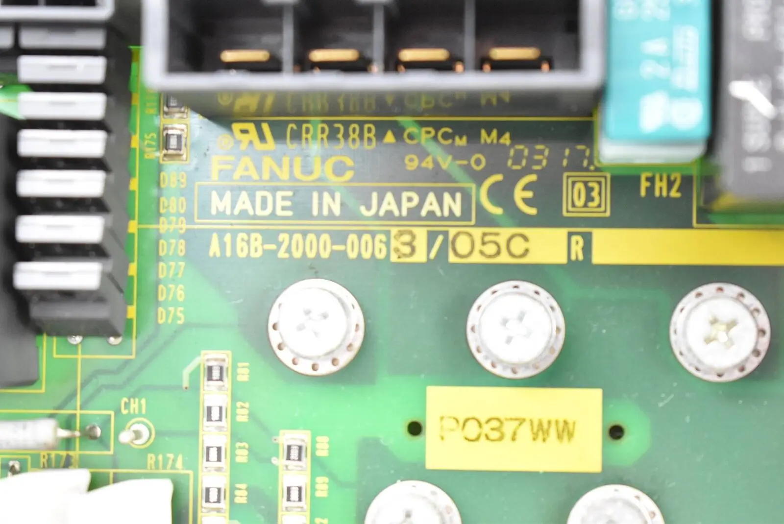 Fanuc Servo Motor Amplifier A16b-2000-0063 Inkl. A16b-3200-0440/04c Ac ...
