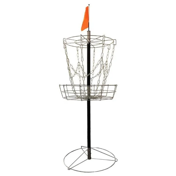 Lightweight Disc Golf Goals Catcher Practice Target Steele Frisbee Hole ...