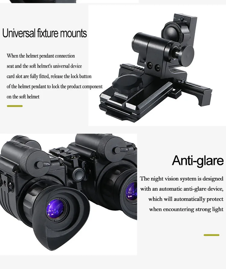 Third Generation Night Vision Goggles Telescope Scope Binoculares Ir ...
