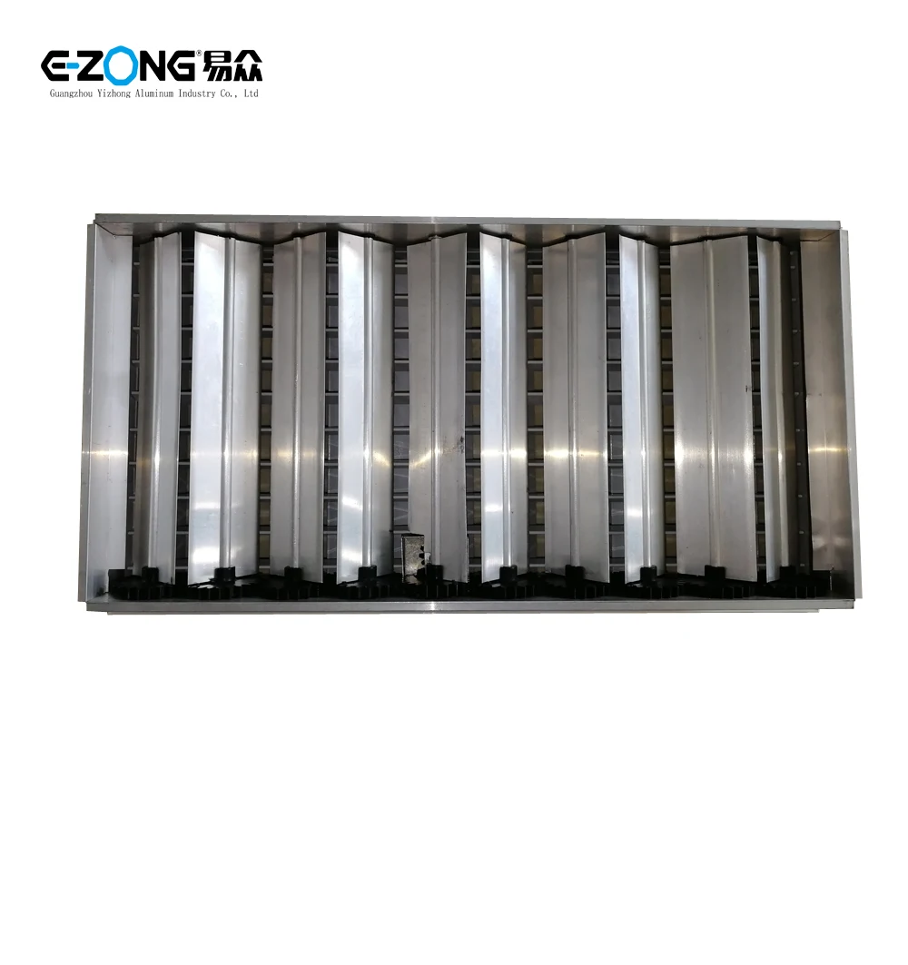 Aluminum Opposite Blades Damper Obd Air Volume Control Damper For Hvac ...