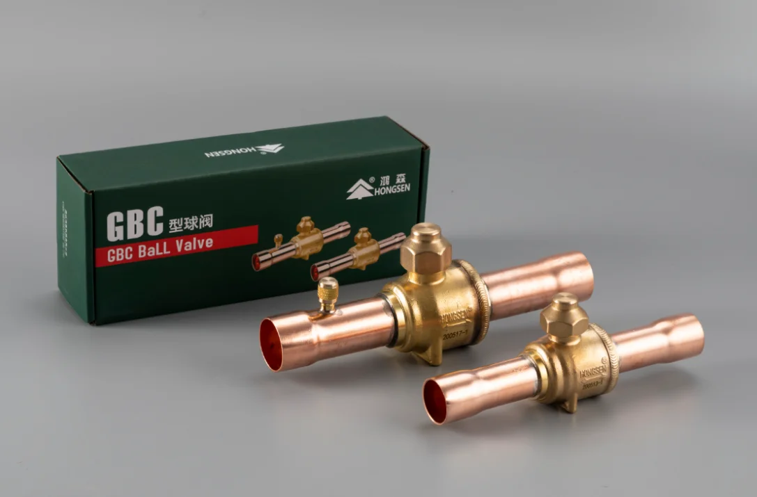 Hongsen Model Hbc Ball Valve For Refrigeration System Ac A/c Two ...