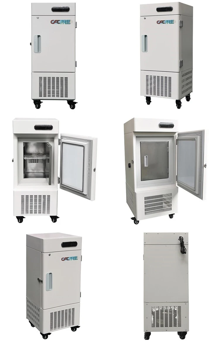 -80 Degree Ultra Low Temperature Deep Freezer Small For Laboratory ...