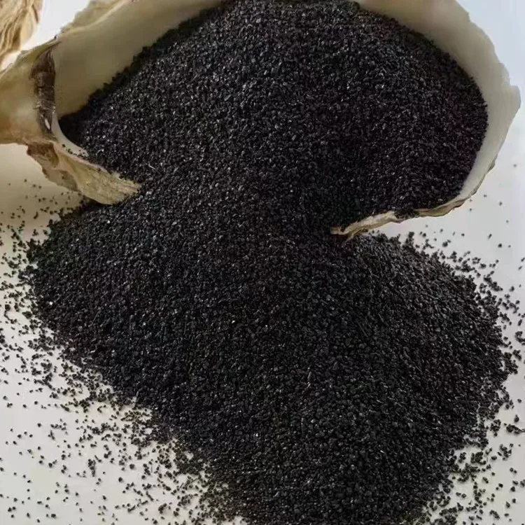 Hard Black Emery Blasting Steel Grit Grain Gray Diamond Sand Sic Rust ...