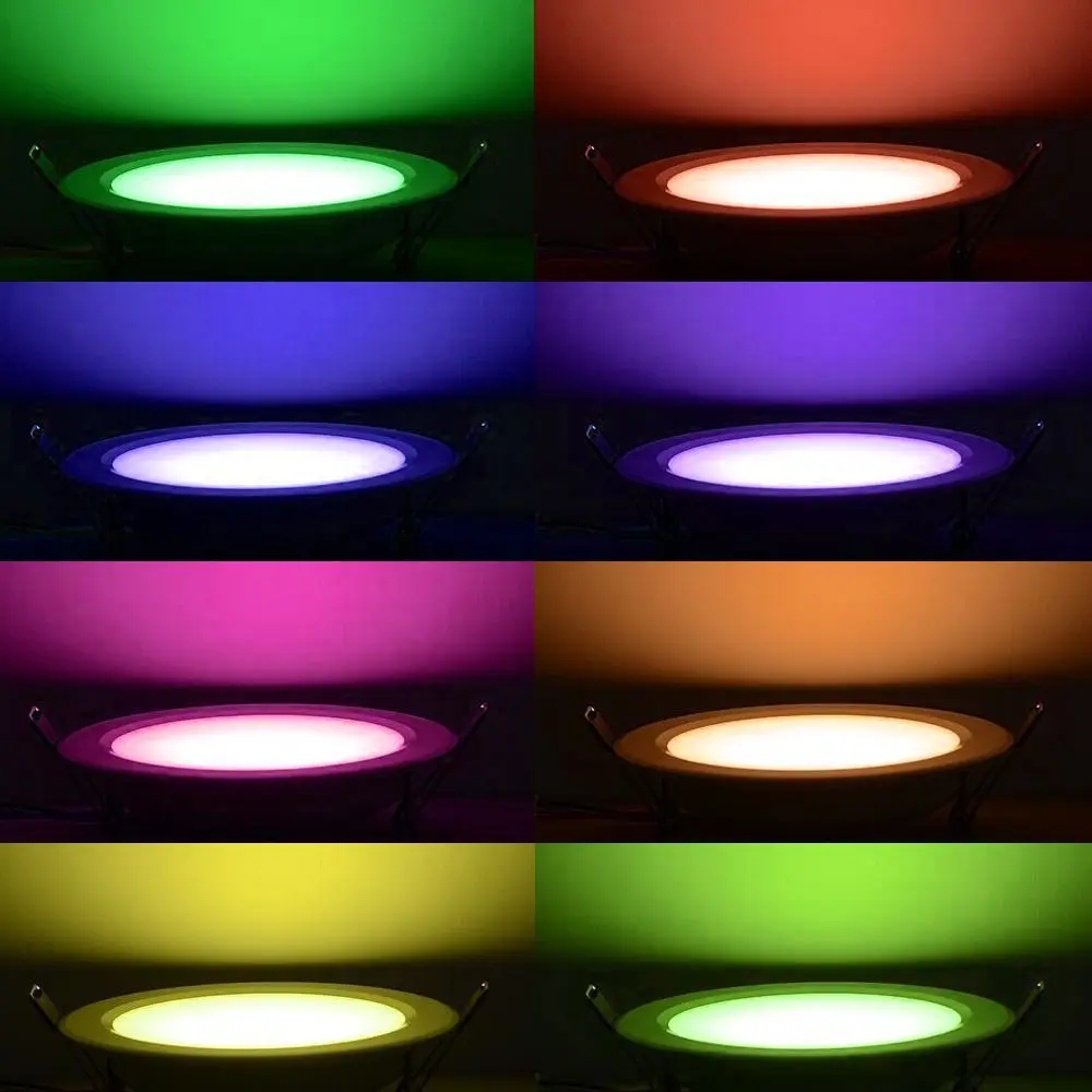 9w 12w 17w 24V WiFi Smart RGB RGBW Round LED Panel Light| Alibaba.com