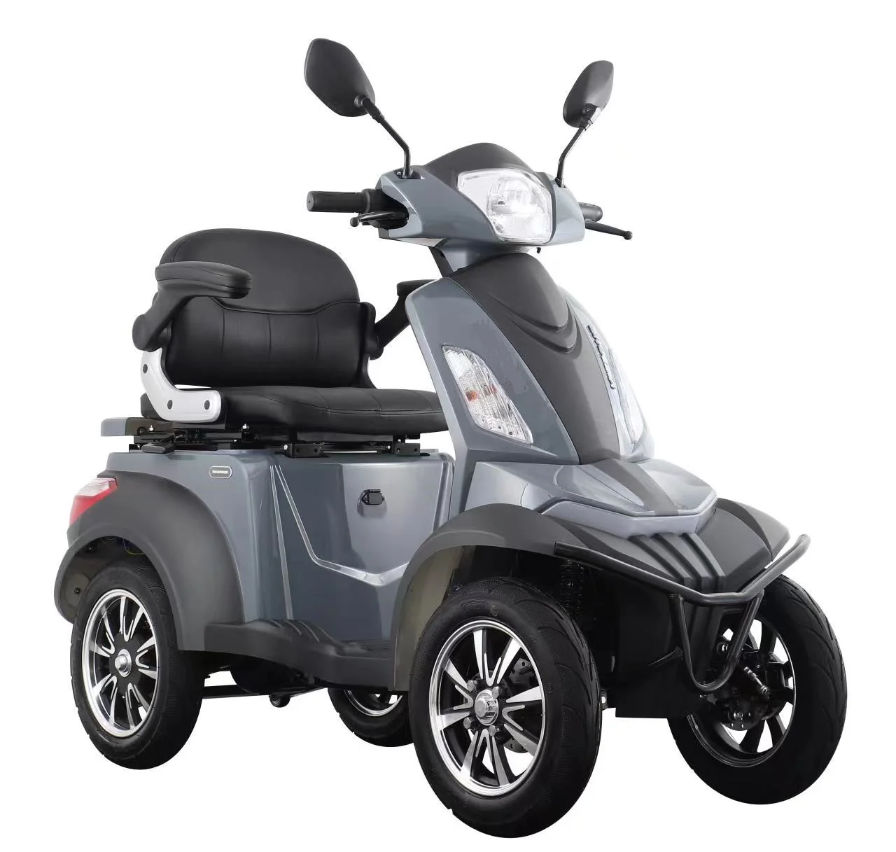 2025 New 60v Electric Mobility Scooter for Elderly LED Headlight 4 Wheels Electric Scooter ...