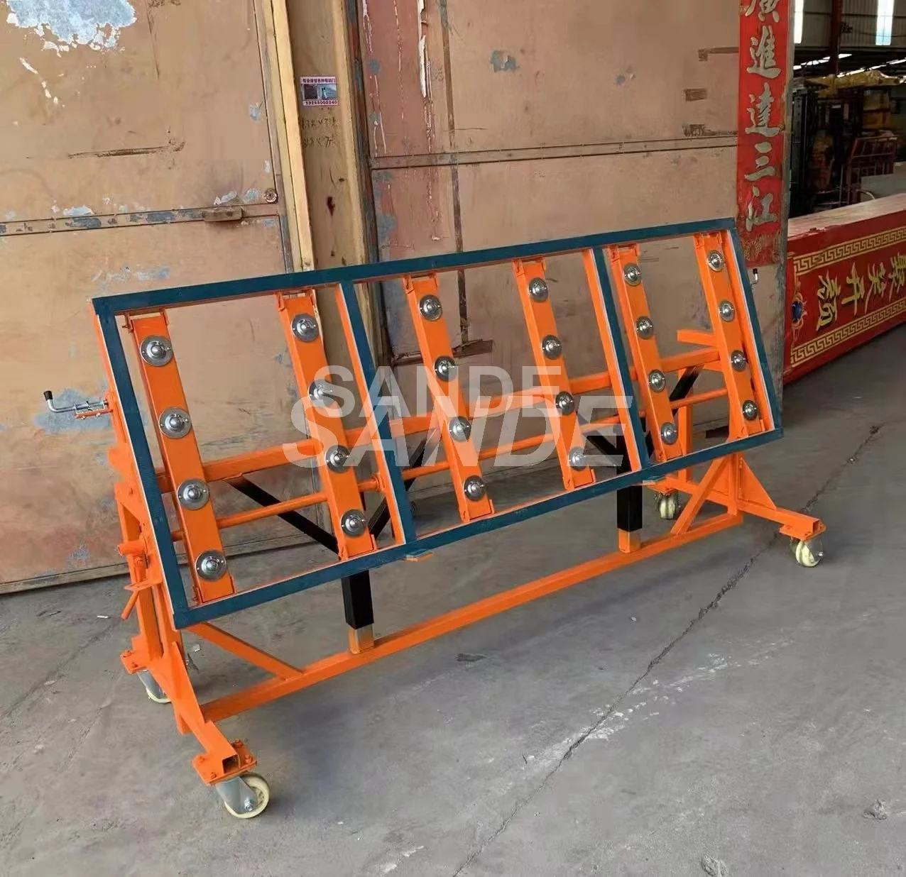 Sande Factory Sale Tilting Slab Transport Cart Trolley Countertop ...