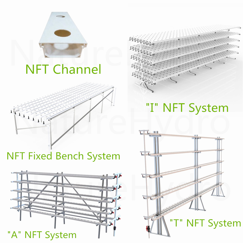 Pvc Nft Channel Hydroponic For Vegetables - Buy High Quality Nft ...