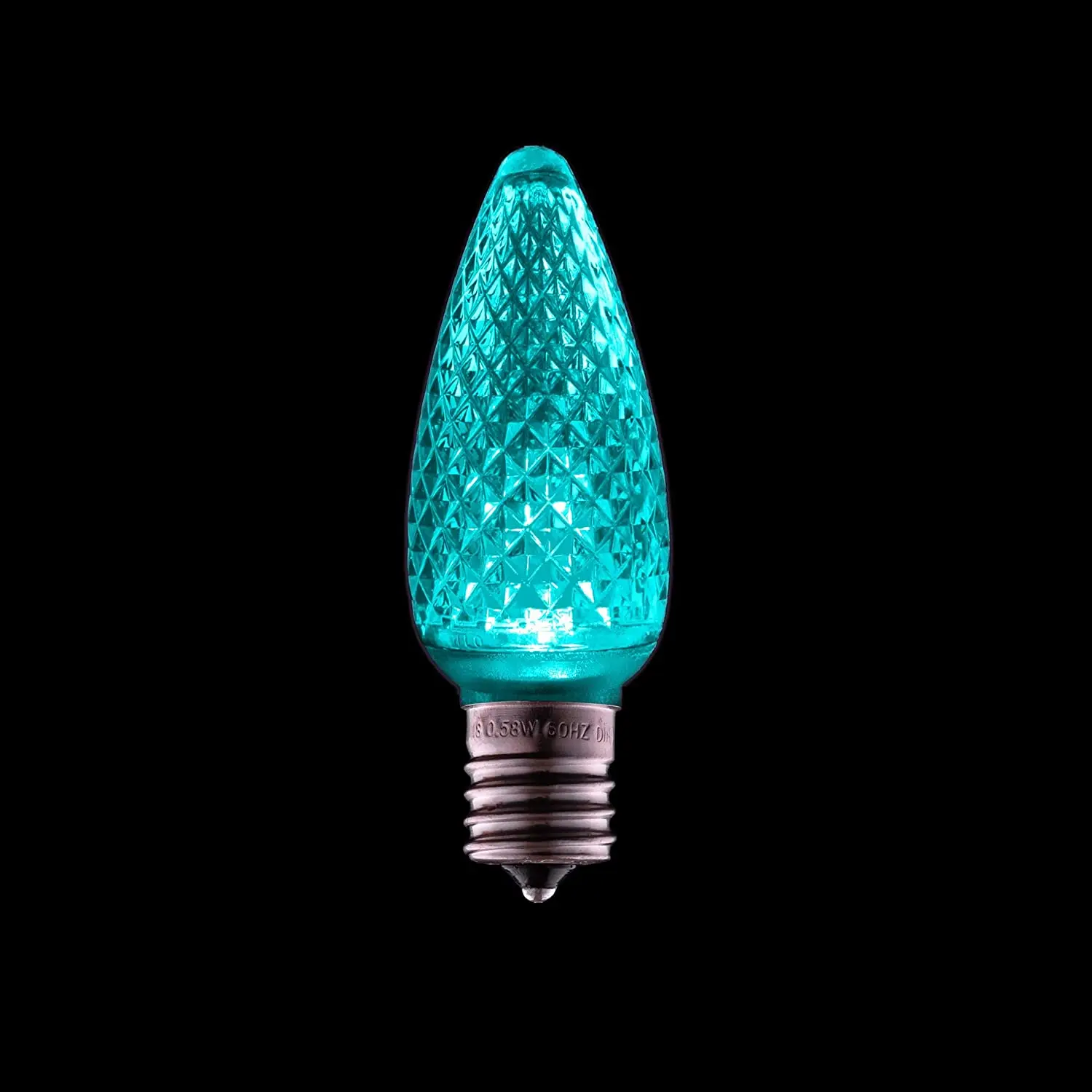 Bulbs Wholesale Holiday Lighting C9 Christmas Lights 0.8w E17 Teal Led ...