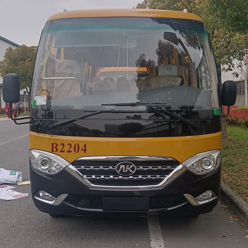 22+1 Seats Mini Bus Diesel Engine High Quality Minibus VIP coach Inner ...