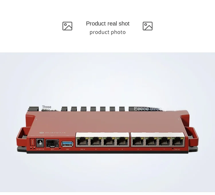 MikroTik L009UiGS-RM 2.5G Dual Core Cable Router New Enterprise ...