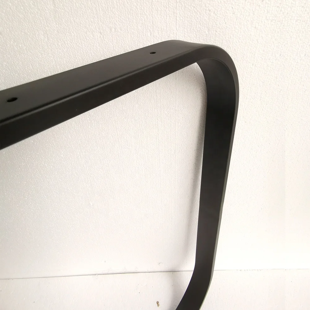 Modern Office Desk Metal Leg O Shape - Durable & Stylish