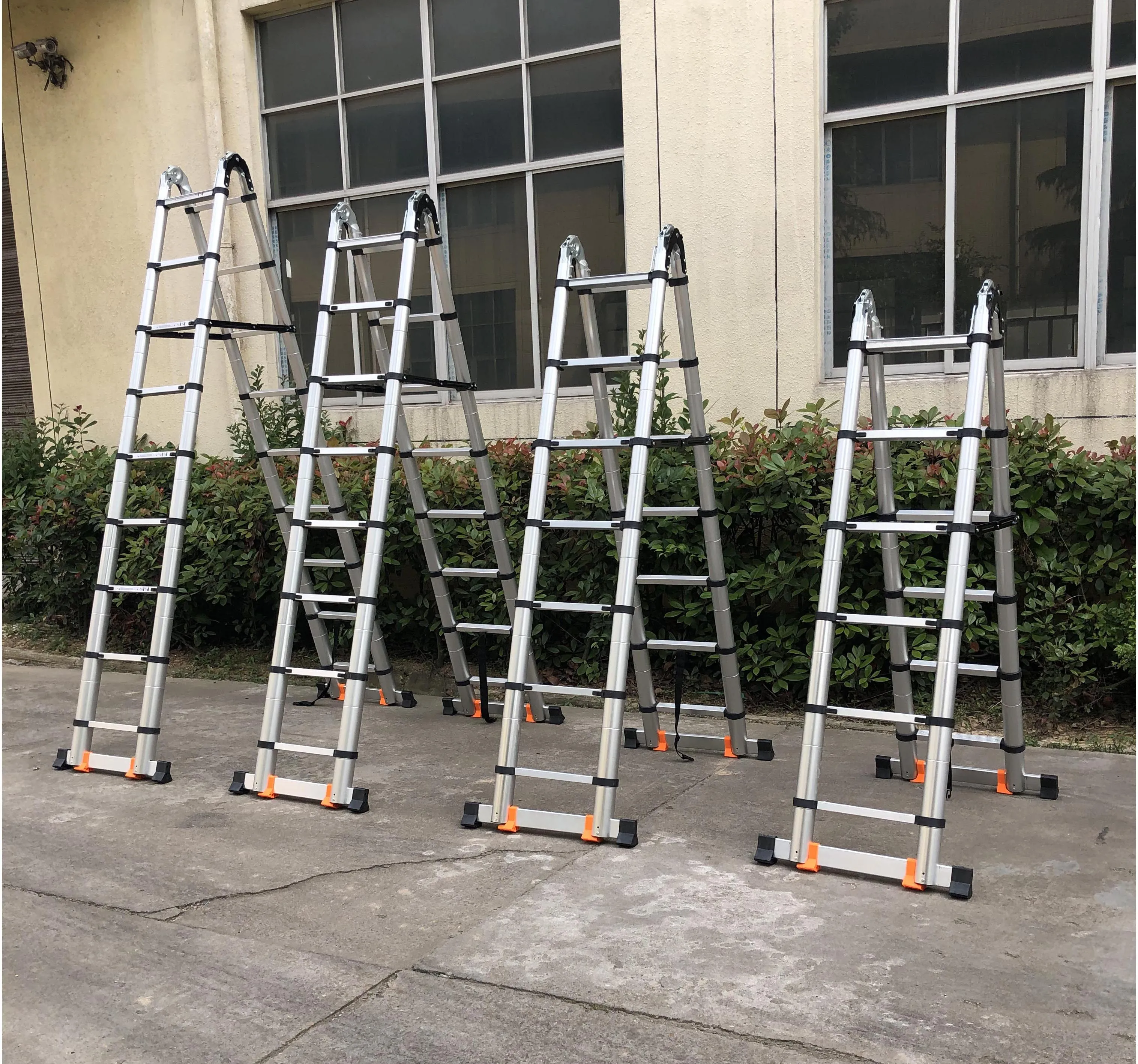 Aluminum Telescopic Step Multipurpose Ladders Ladder Multipurpos - Buy ...