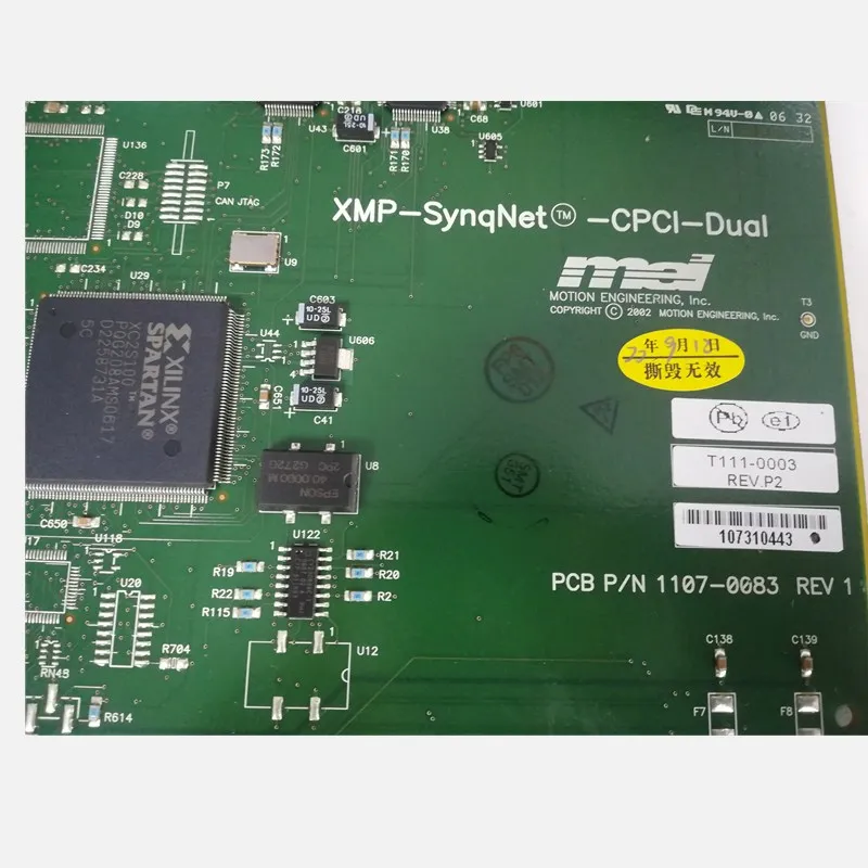 Original Smt Juki 2050 2060 Xmp Board Xmp - Synqnet - Cpci - Dual ...