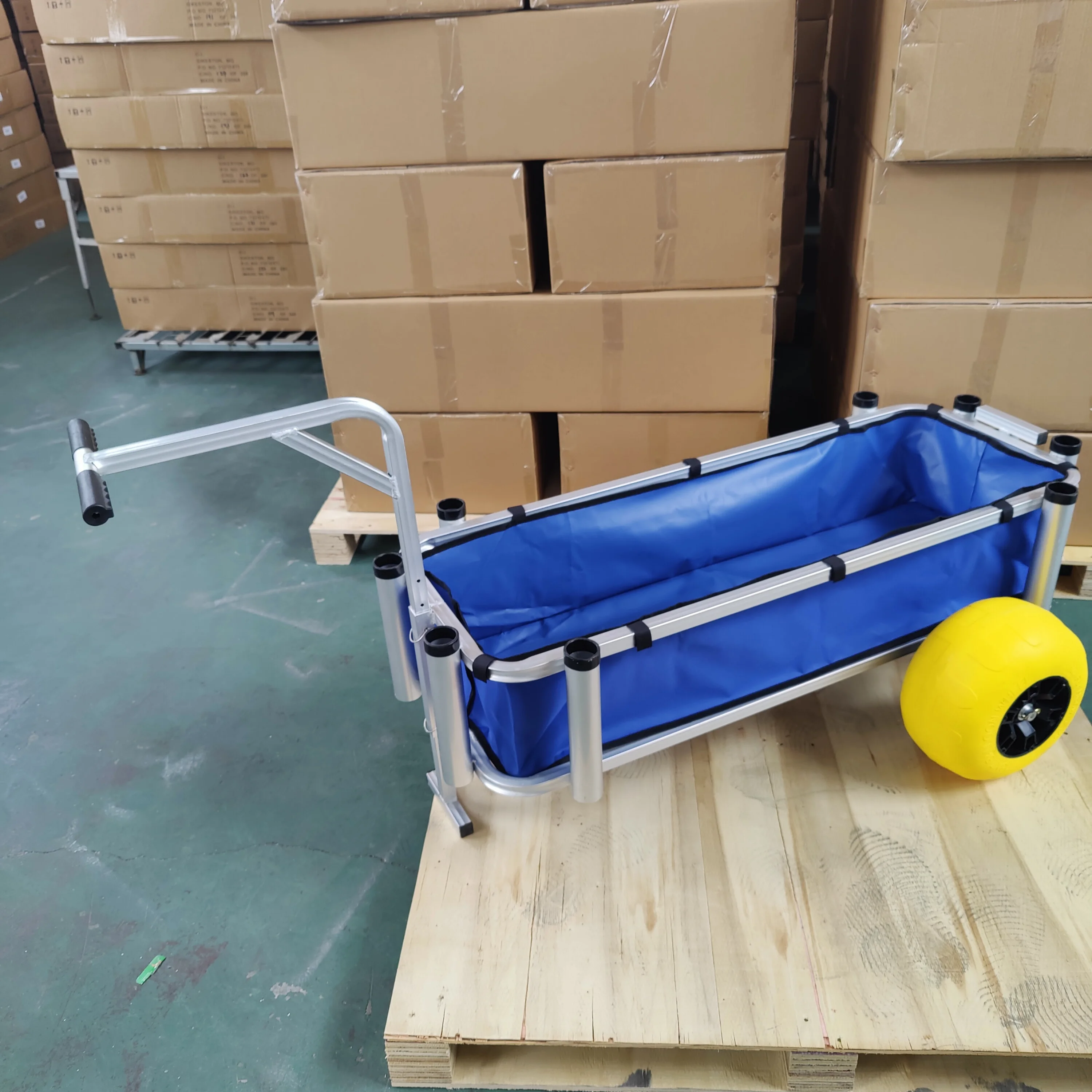 Aluminium Fishing Beach Cart - Durable & Customizable